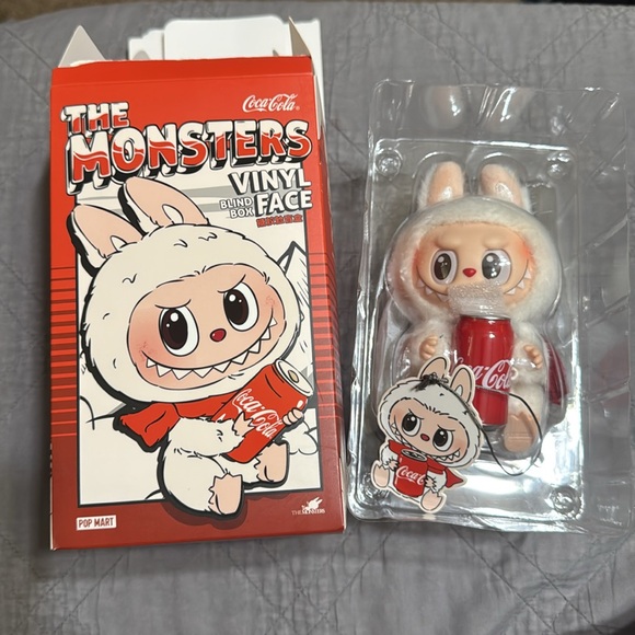 Coca Cola | Toys | The Monsters Coca Cola Action Figure Labubu | Poshmark